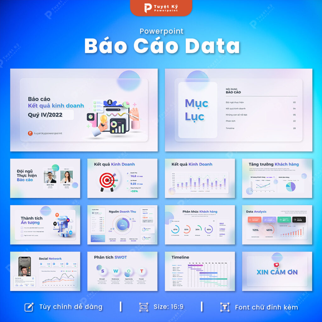 Mẫu Slide Báo Cáo - Tuyệt Kỹ Powerpoint