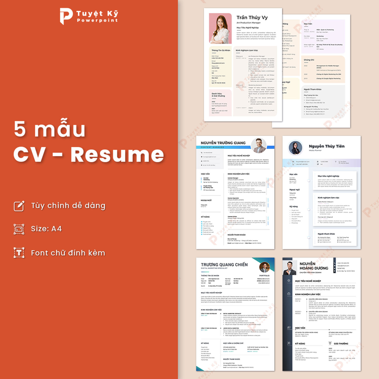 CV / Resume - Tuyệt Kỹ Powerpoint