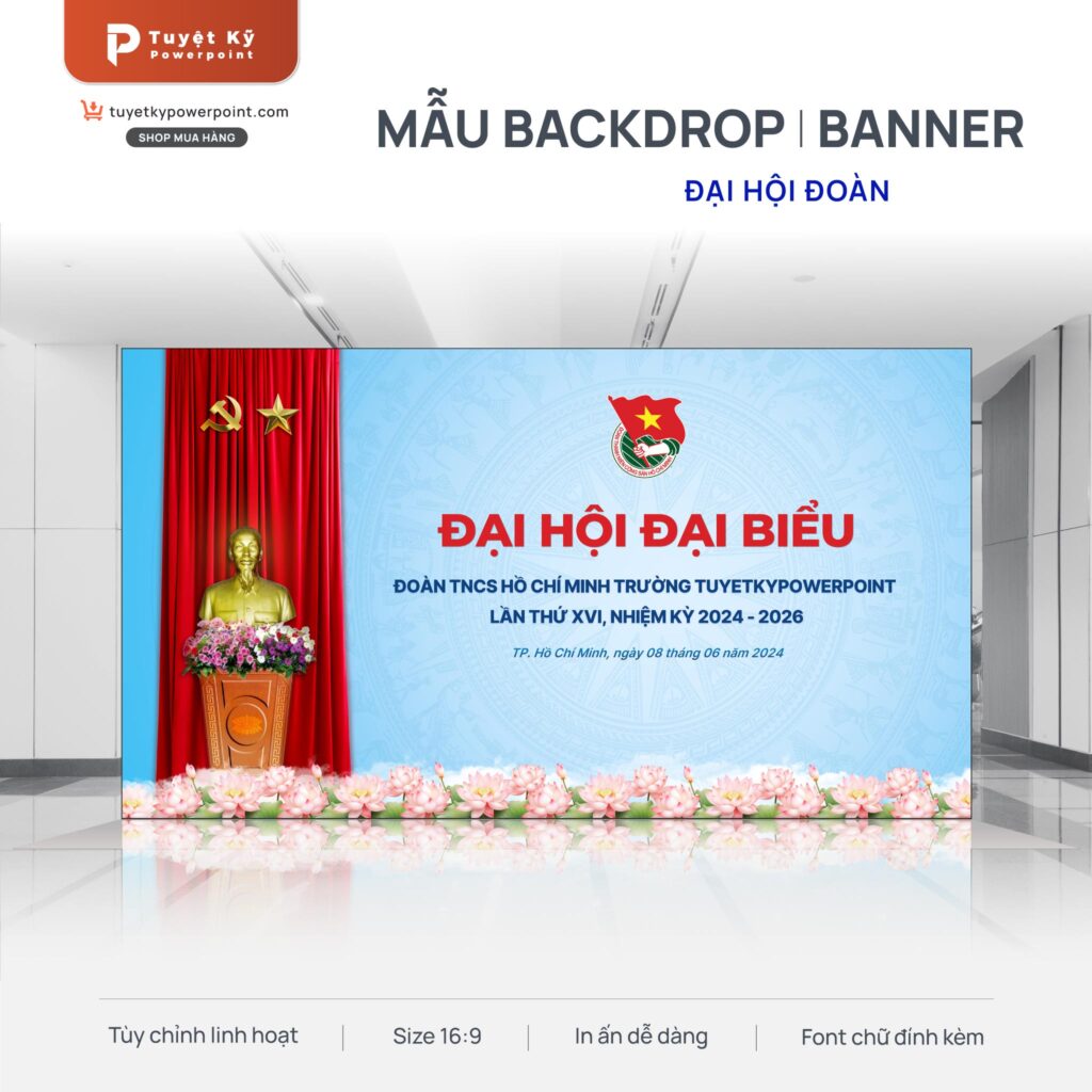 Mẫu Backdrop / Banner Vinh Danh Top 7 Cá nhân Xuất sắc | Tuyệt kỹ ...