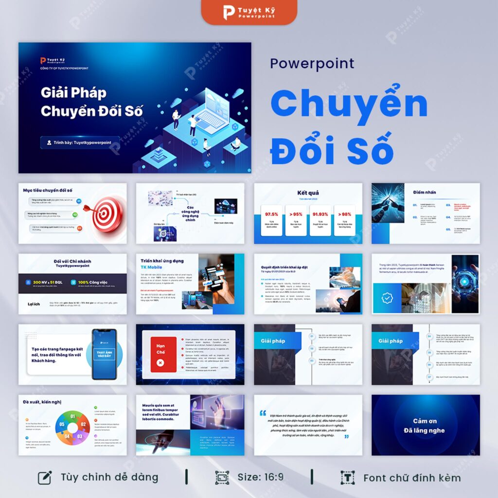 Mẫu Slide Báo cáo Kinh doanh | Tuyệt kỹ Powerpoint