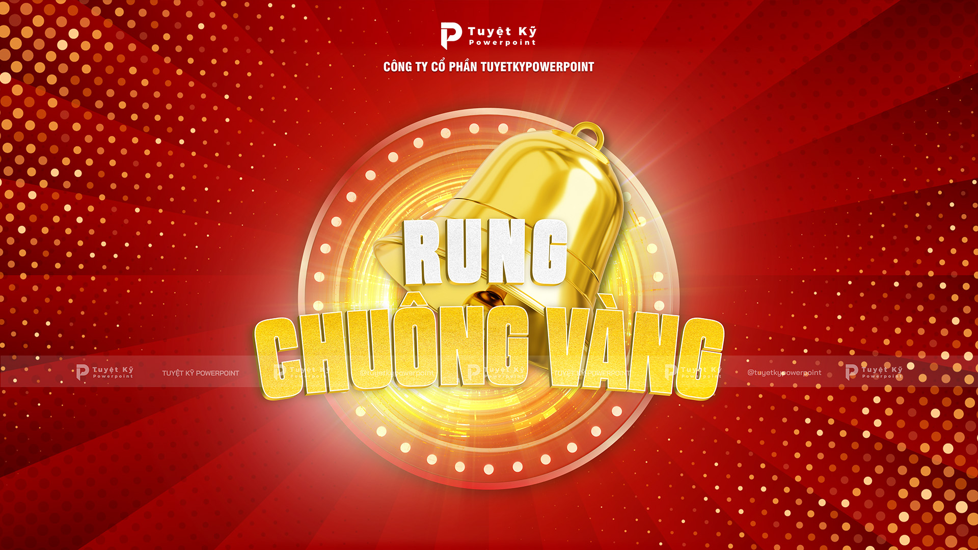 Mẫu Slide Rung Chuông Vàng | Tuyệt kỹ Powerpoint