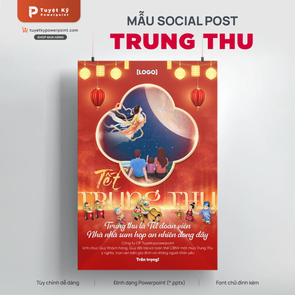 Mẫu Slide Tết Trung Thu ở các nước Châu Á | Tuyệt kỹ Powerpoint