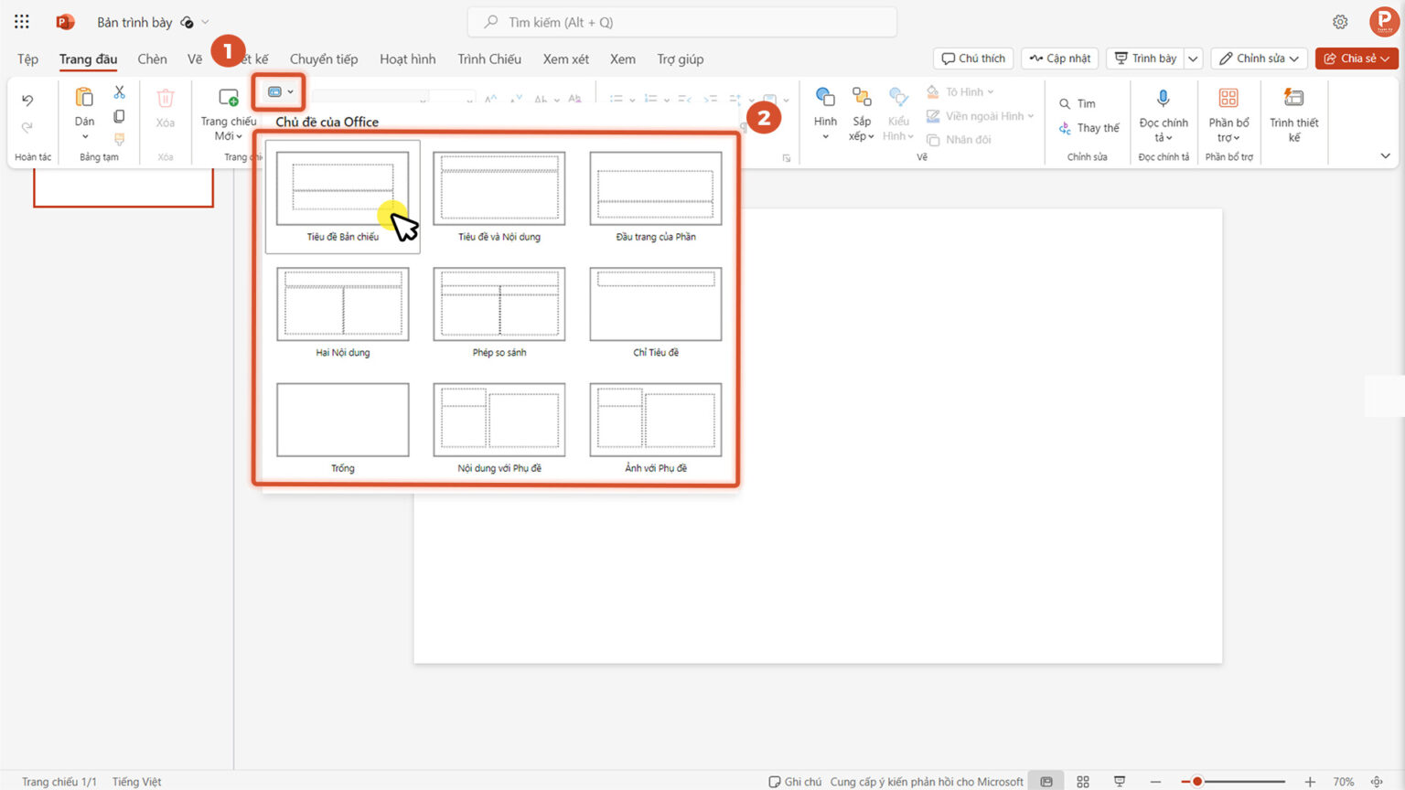 Hướng dẫn chi tiết Powerpoint Online 365 mới nhất - Tuyệt Kỹ Powerpoint