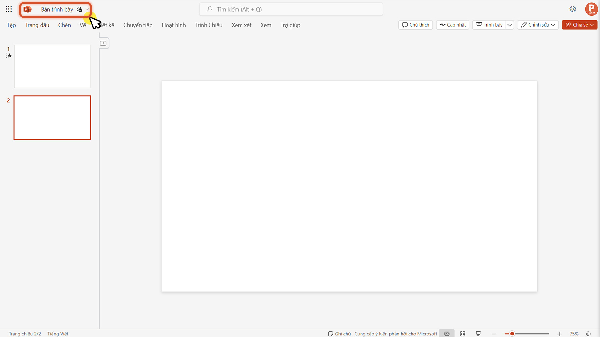 Hướng dẫn chi tiết Powerpoint Online 365 mới nhất - Tuyệt Kỹ Powerpoint