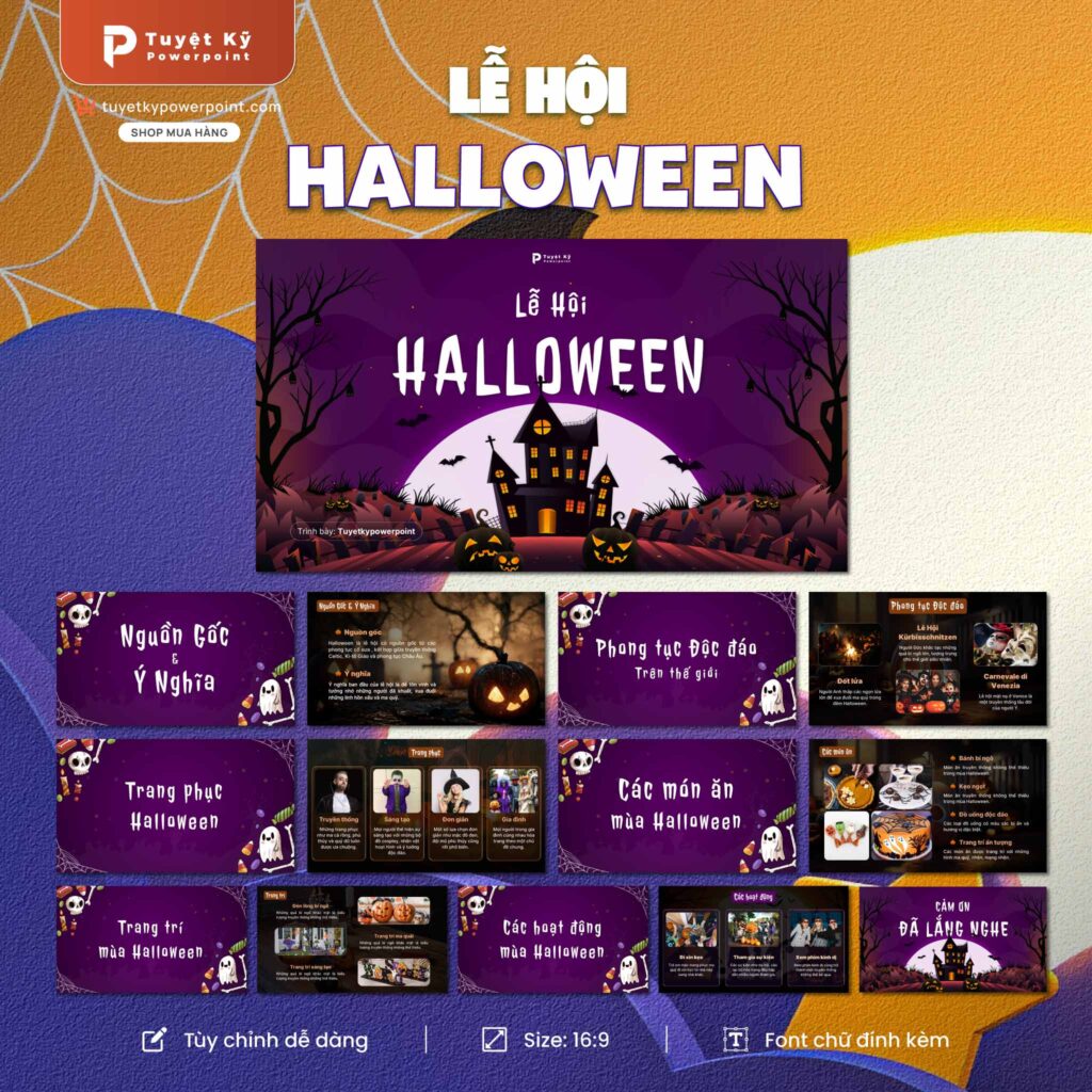 Mẫu Slide Halloween | Tuyệt kỹ Powerpoint