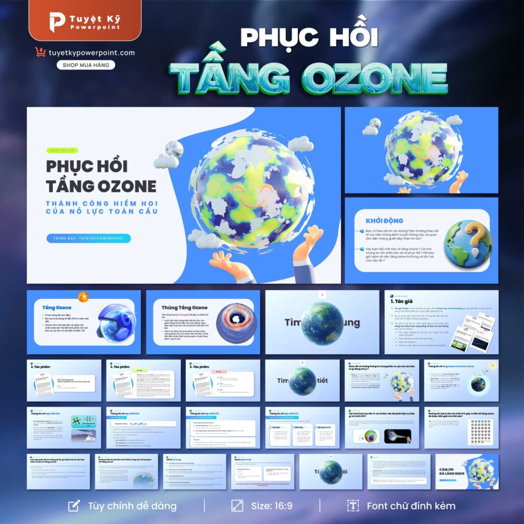 Mẫu Slide Bảo Vệ Môi Trường | Tuyệt kỹ Powerpoint