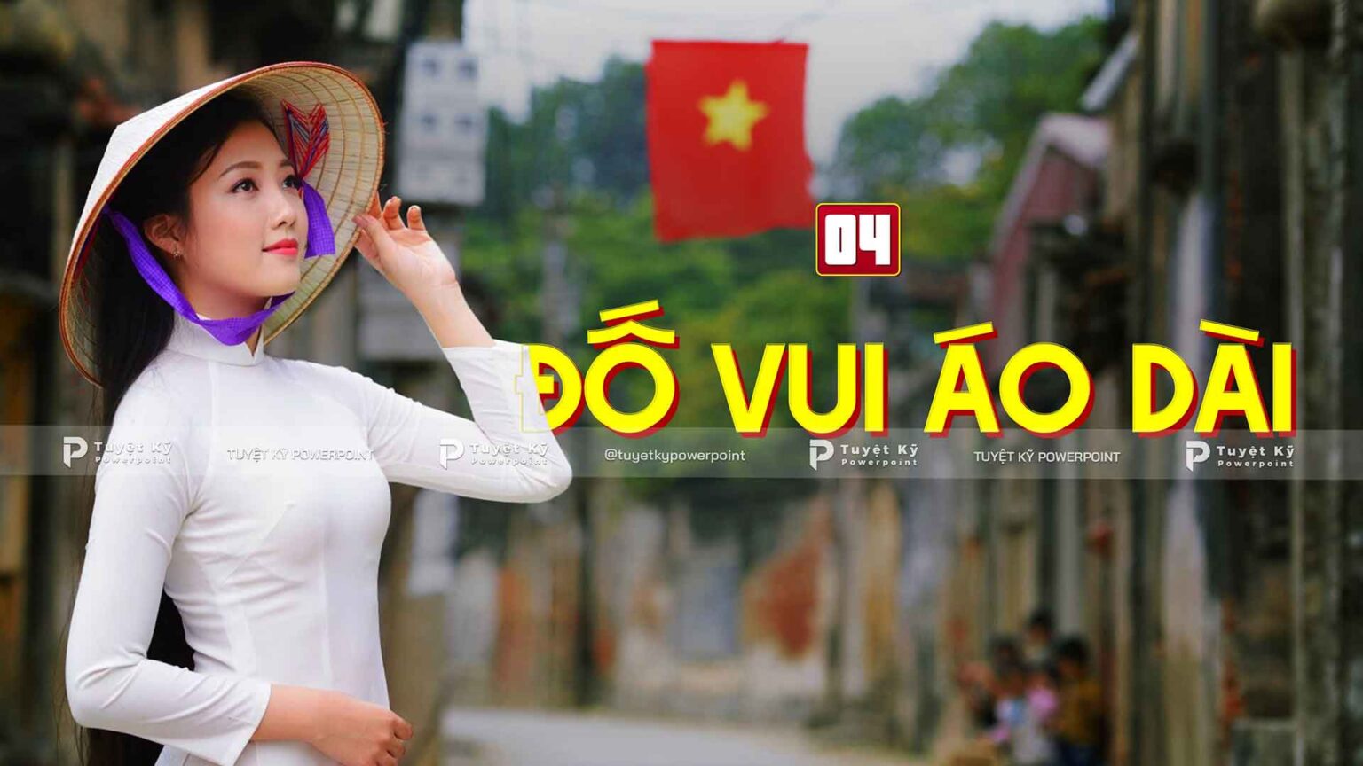 Mẫu Slide Áo dài Việt Nam | Tuyệt kỹ Powerpoint