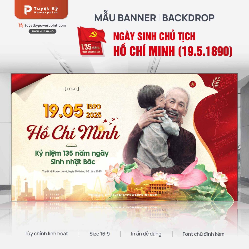 Mẫu Backdrop/Banner Kỷ niệm 80 năm Quốc Khánh Việt Nam 2/9 | Tuyệt kỹ ...