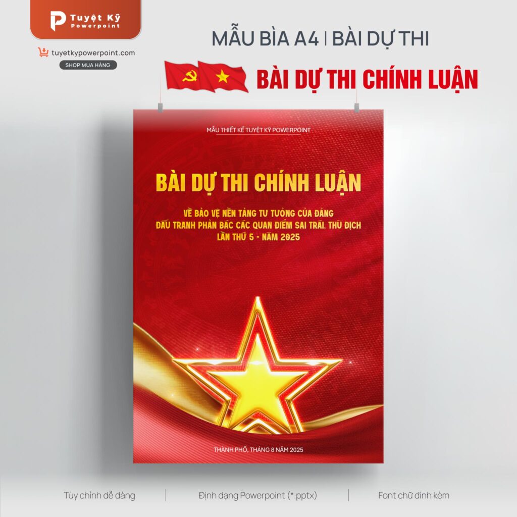 Mẫu Backdrop/Banner văn Nghệ Kỷ Niệm 96 Năm Ngày Thành Lập Đảng Cộng ...