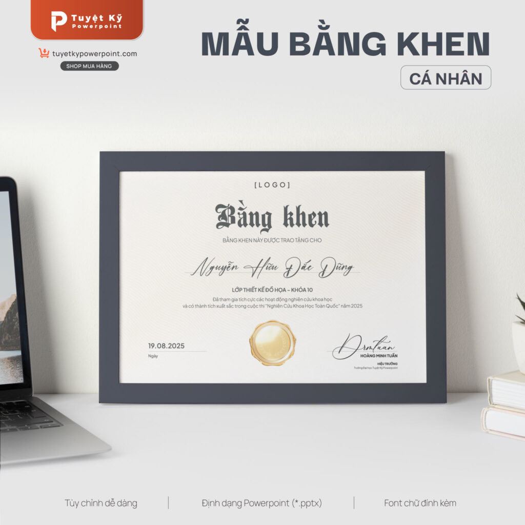 Mẫu Thiết kế Ấn phẩm - Tuyệt Kỹ Powerpoint