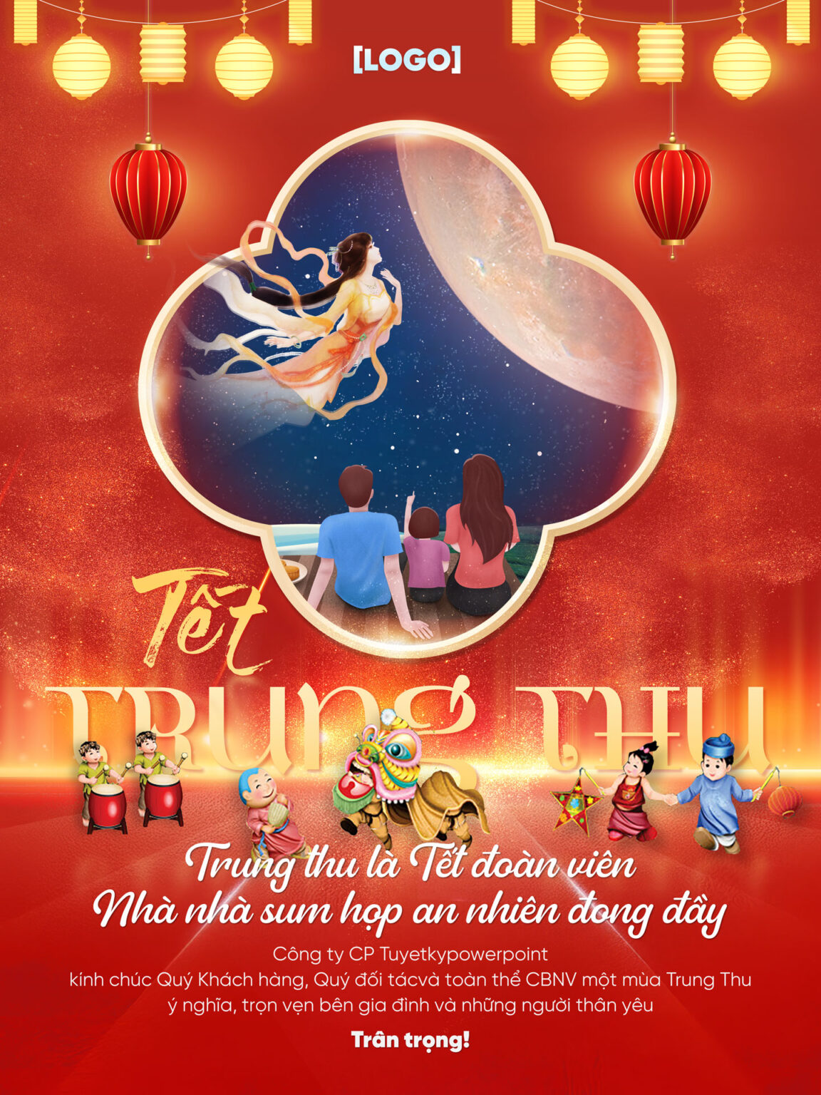 Tổng hợp Mẫu Slide, Backdrop, Banner, Poster Trung Thu đẹp