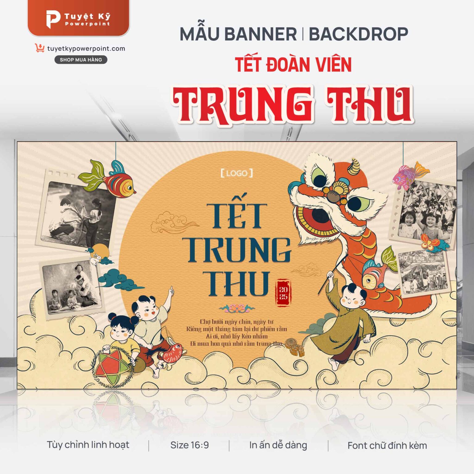 Backdrop / Banner - Tuyệt Kỹ Powerpoint