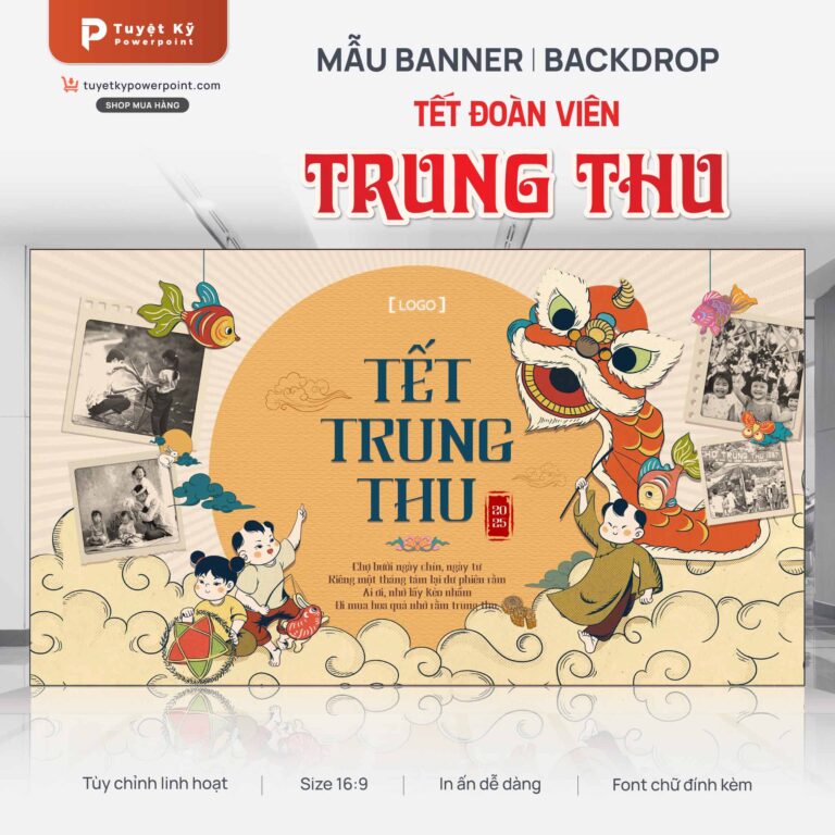 Mẫu Slide Powerpoint Tết Trung Thu | Tuyệt kỹ Powerpoint