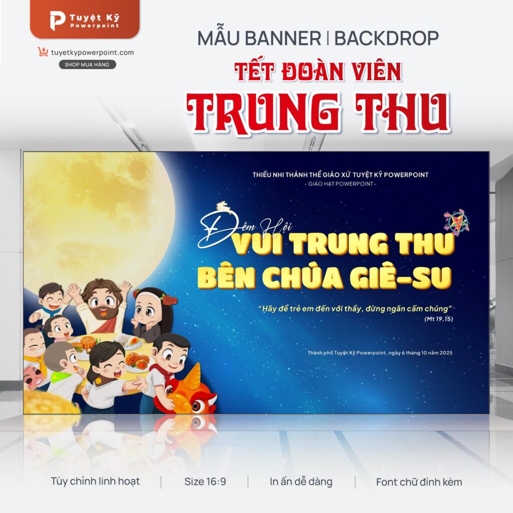 Mẫu Slide Powerpoint Tết Trung Thu | Tuyệt kỹ Powerpoint