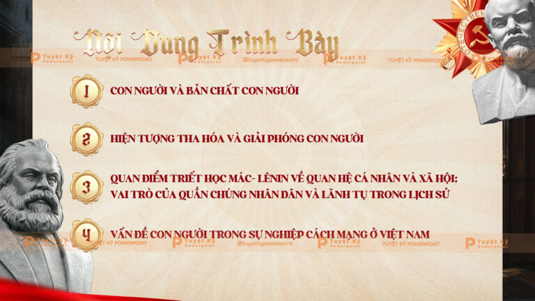 Slide Triết học Mác - Lênin: Triết học về Con người
