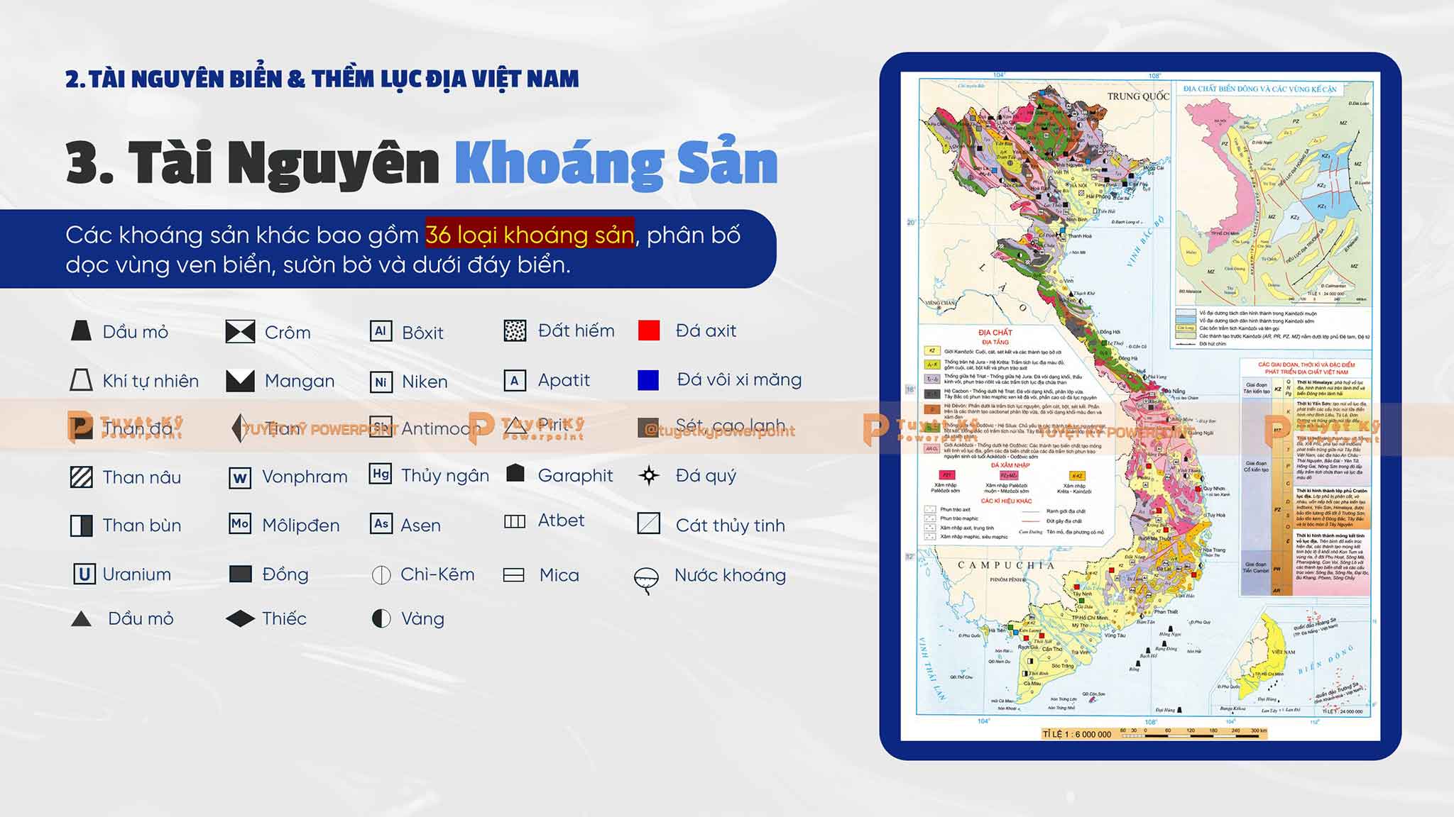 Slide Môi trường và Tài nguyên Biển đảo Việt Nam (Địa lí 8)
