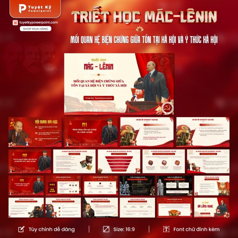 Slide Triết học Mác - Lênin: Mối quan hệ biện chứng giữa Tồn Tại Xã Hội ...
