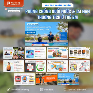 Slide Tuyên Truyền Phòng Chống Đuối Nước & Tai Nạn Thương Tích Ở Trẻ Em